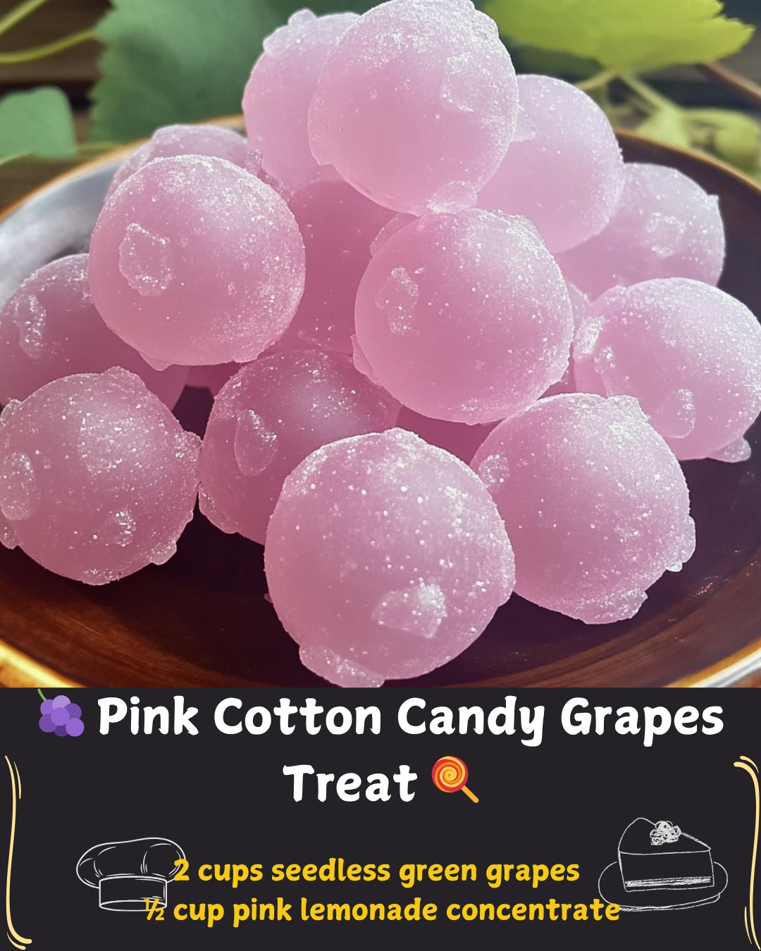 Pink Cotton Candy Grapes Treat – Best Recipes
