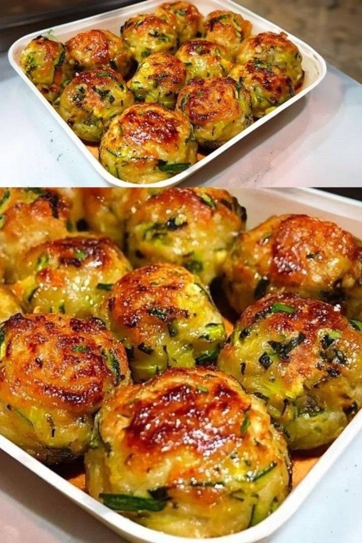 Baked Zucchini Balls: A Crispy and Healthy Recipe – Best Recipes